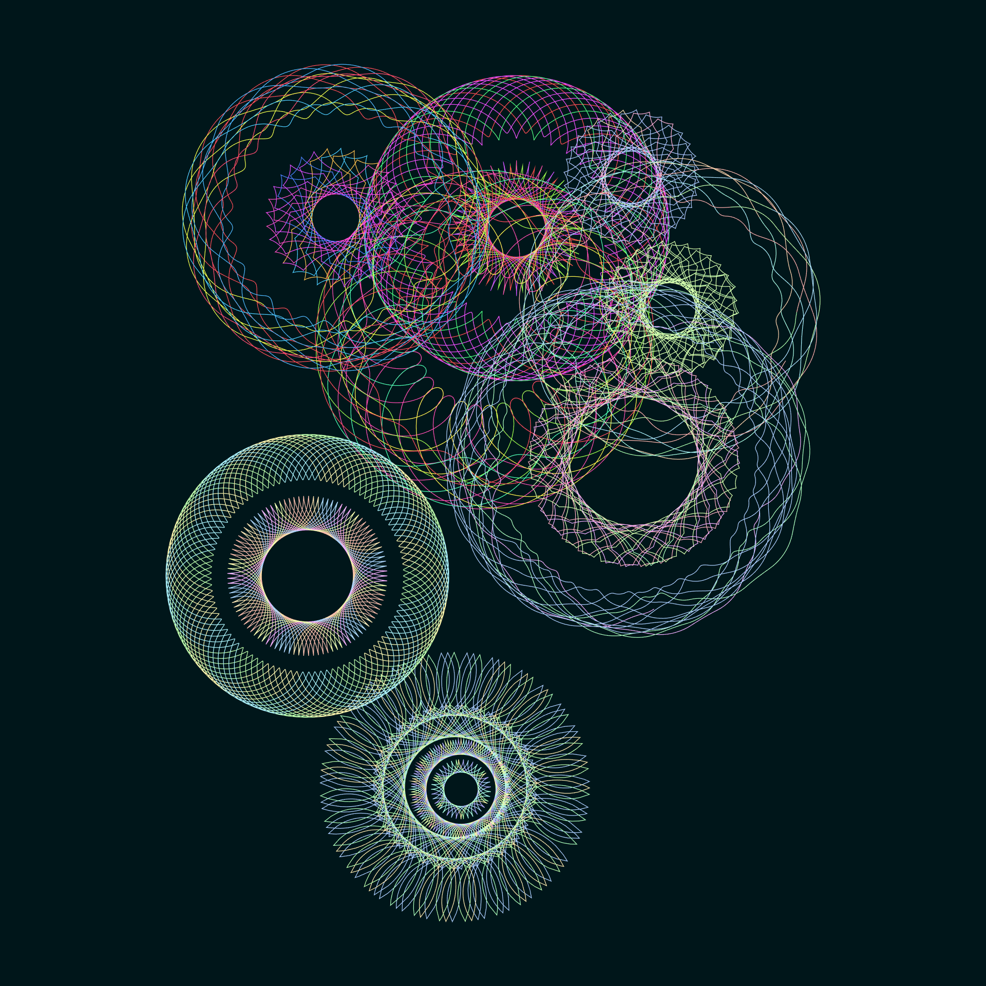 Spiralator Gallery - Share your spirograph